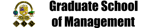 Graduate School of Management – Website of the University